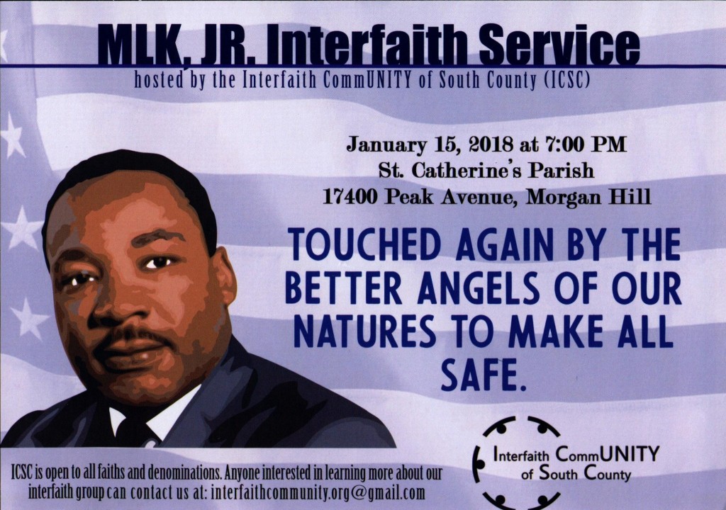 Morgan Hill: Dr. Martin Luther King Jr. Celebration | The Interfaith ...